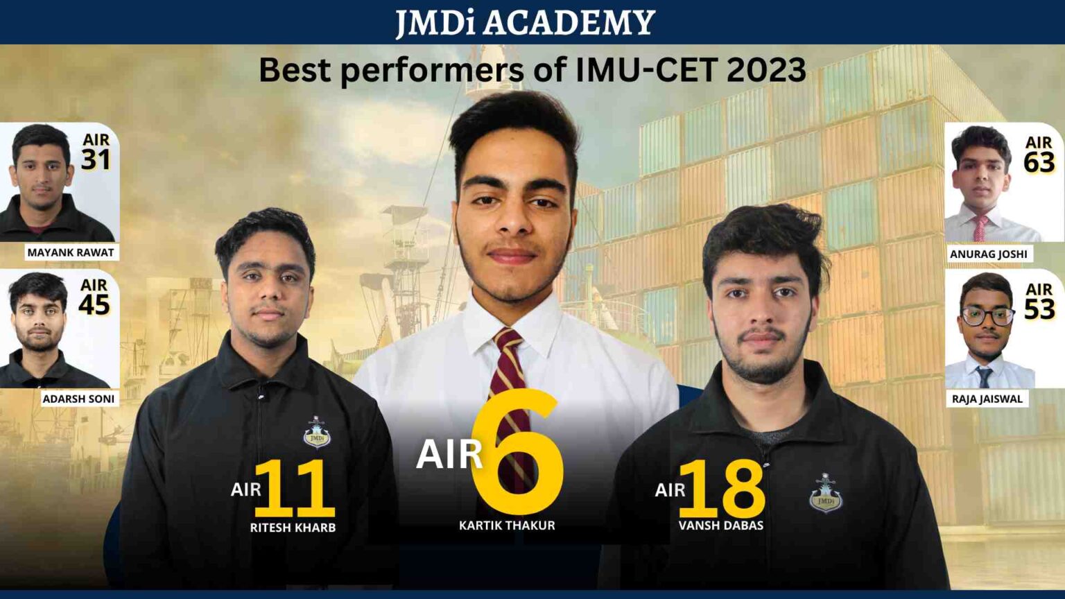 IMU CET Coaching - JMDi Academy